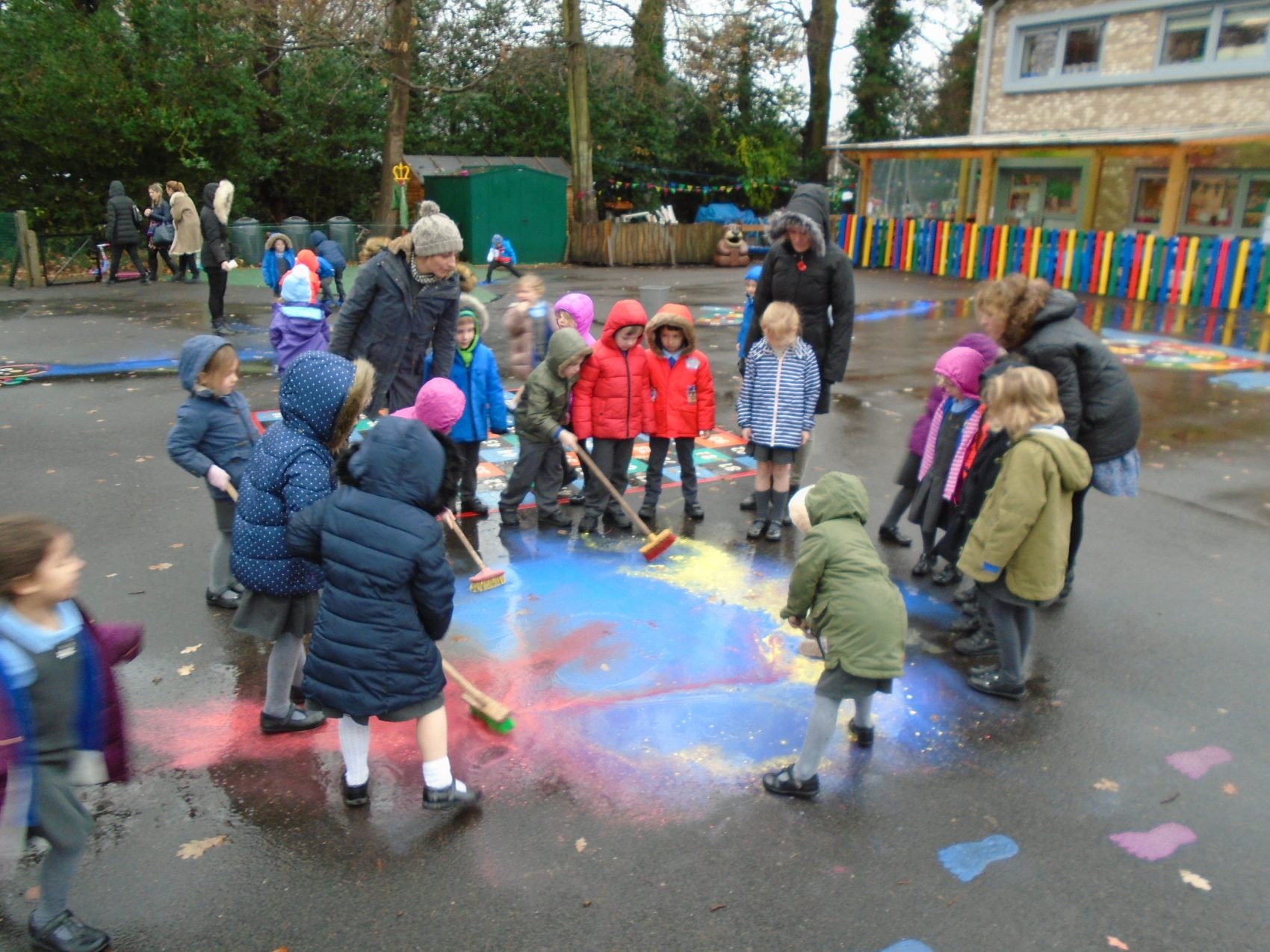 Puddle Painting | Manby Lodge